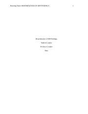 Dissemination Of EBP Findings Docx Running Head DISSEMINATION OF EBP