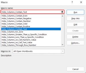 Excel VBA: Hide Columns Based on Cell Value (15 Examples)