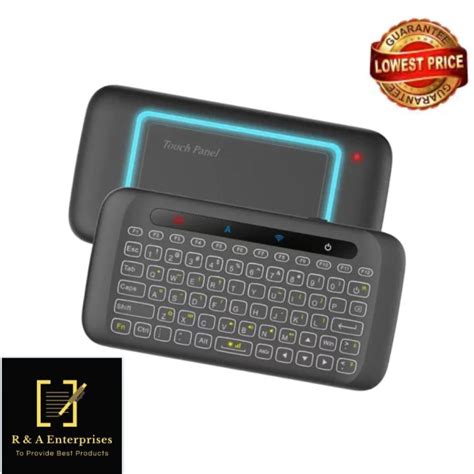 H20 Universal Mini Backlight Touchpad Keyboard Wireless Air Mouse Controller Daraz Pk