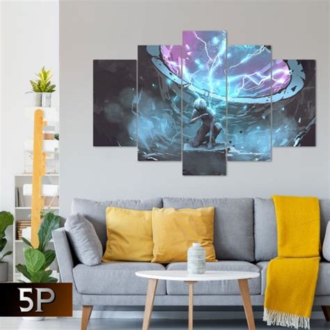 Futuristic Art Cyberpunk Canvas Cyber Robot Cyberpunk Art Android