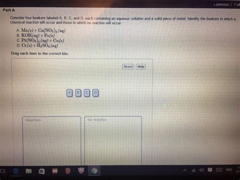 Solved One Of The Simplest Types Of Oxidation Reduction Chegg Com