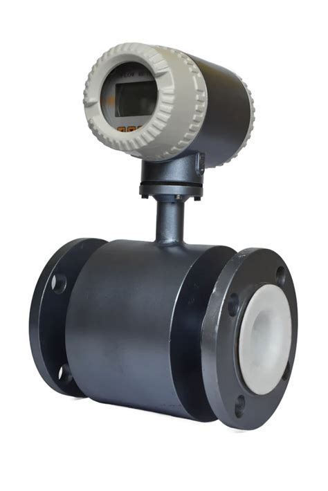 Stainless Steel 80 Mm Stp Etp Electromagnetic Flow Meter 6 Inches At