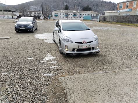 Колёсные проставки — Toyota Prius (30), 1,8 л, 2010 года | расходники ...