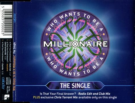 Who Wants To Be A Millionaire The Single Who Wants To Be A