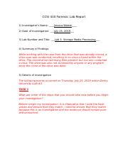 Week Ilab Storage Media Processing Ccis Jessica Watret Docx