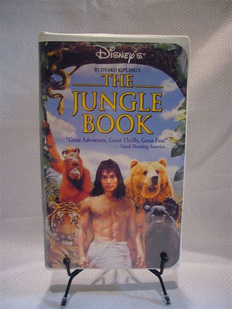 Walt Disney Rudyard Kiplings The Jungle Book 1994 Clamshell Vhs Tape