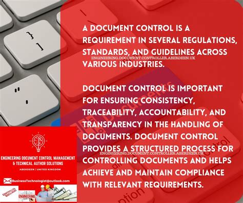 Documentcontrol Documentcontroller Regulations Compliance