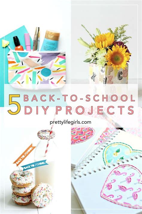 7 Diy Back To School Craft Ideas School Diy Diy Craft Projects Diy