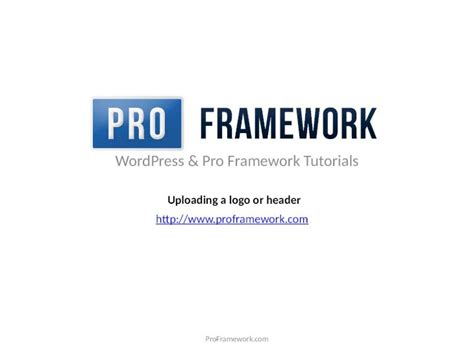 Pptx Installing A Header Using Pro Framework Pdfslide