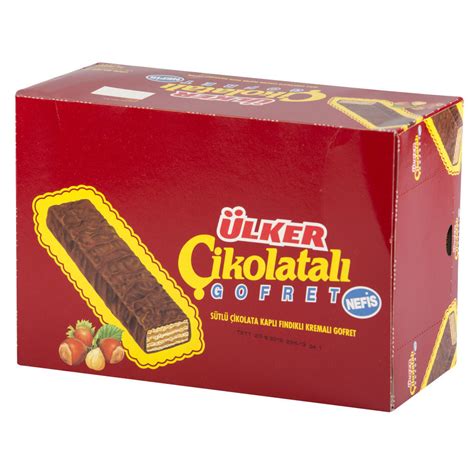 Turkish Food Market. ULKER Chocolate Wafer 36 x 36g
