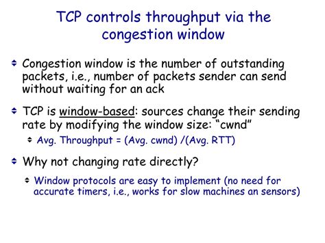 Ppt Tcp Congestion Control Powerpoint Presentation Free Download Id 9558750