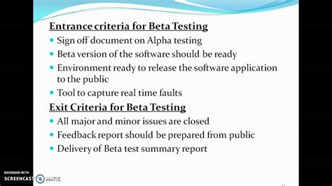 Testing Exit Criteria Example At Caitlin Shaeffer Blog