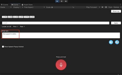 ios android内蔵の音声認識エンジンを使うunityプロジェクト「speech and text unity ios android