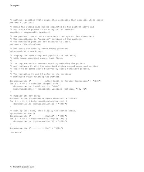 Client Side Javascript Guide Satish Kumar Page 76 Flip Pdf Online