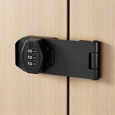 Mua Etekjoy Cabinet Lock Keyless Digit Password Combination Code Hasp Latch Lock Twist Knob