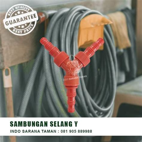 Jual Sambungan Selang Y 3 Way Pvc Hose Connector Konektor Selang Cabang 3 Kota Denpasar Indo