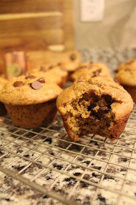 Healthy Banana Choco Chip Muffins Kaits Kitchen