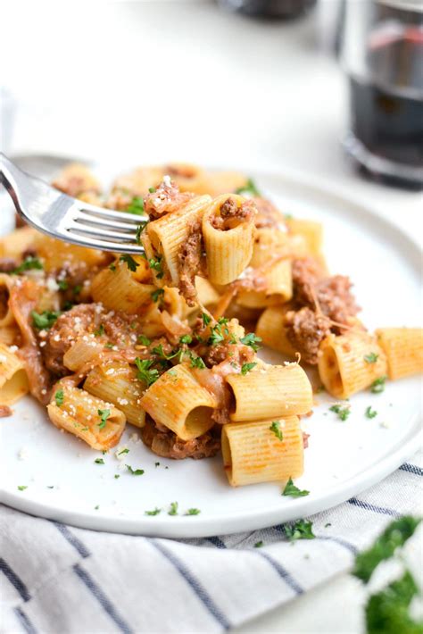 Easy Cheesy Beef Pasta Skillet Simply Scratch