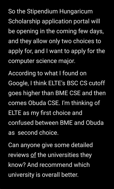 which is better option among bsc cse in bme vs bsc cs in elte vs bsc