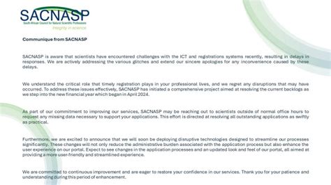 South African Council For Natural Scientific Professions Sacnasp