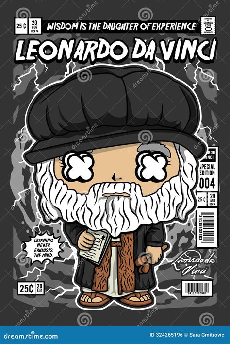 Leonardo Da Vinci Stock Illustration Illustration Of Font