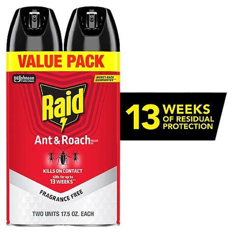 Raid Ant And Roach Killer Indoor Insecticide Residual Killing Power