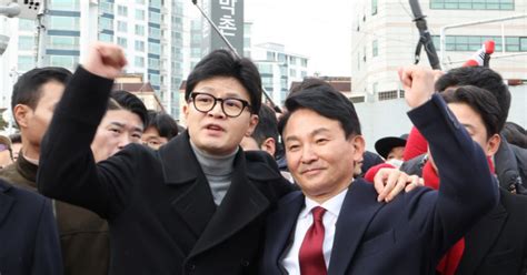 한동훈·원희룡 이재명 지역구 인천 계양을 방문 반드시 승