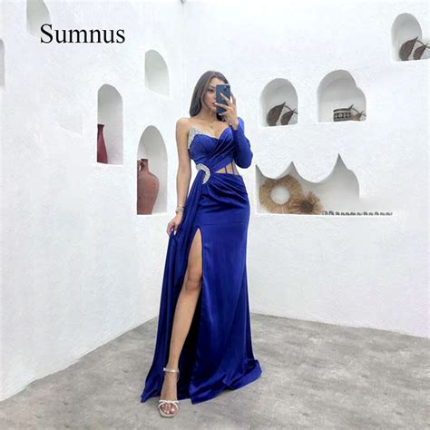 Sumnu Robe De Soir E Asym Trique Paule D Nud E Sexy Corset Avec Tra Ne