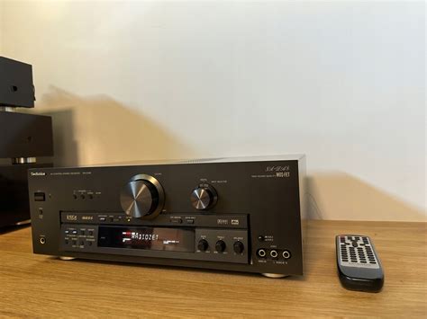 Technics Sa Da8 Amplituner Oryginalny Pilot Front Top PiĘkny