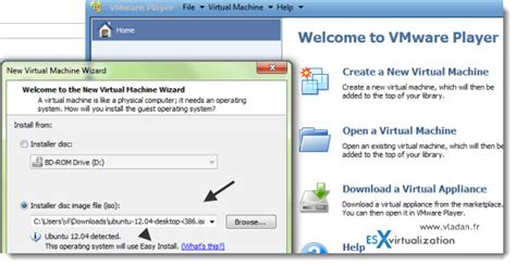 How To Install The Latest Ubuntu Desktop With Free VMware Player ESX Virtualization