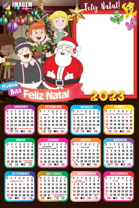 Pin Em Calendário 2023