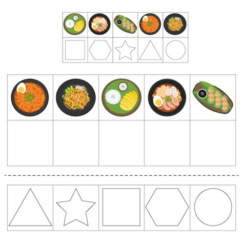 Premium Vector Vector Logic Game Worksheets