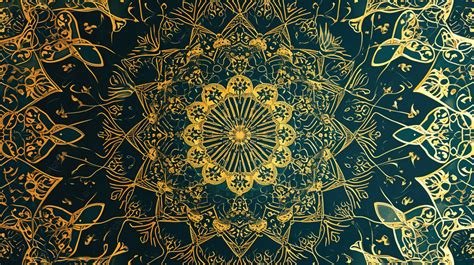 Pola Ornamen Ramadhan Islami Modern Pola Kartu Rancangan Ornamen