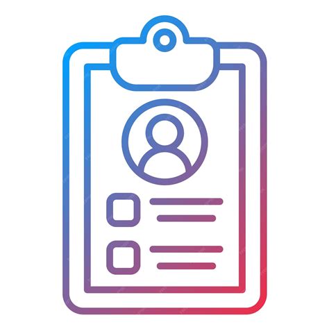 Premium Vector Patient Pofile Icon Vector Image Can Be Used For