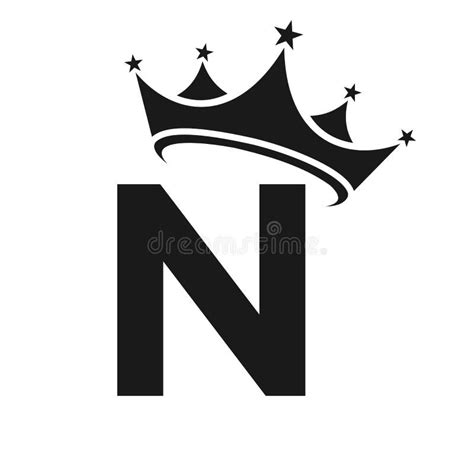 Crown Letter N Stock Illustrations 515 Crown Letter N Stock