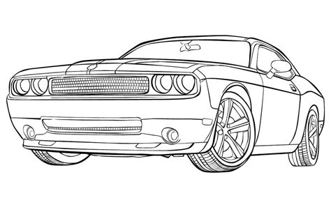 Coloring Sheets Free Cars
