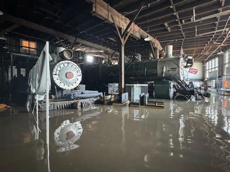 Iowa Flooding Hits Museum Takes Out Bridge Railfan And Railroad Magazine