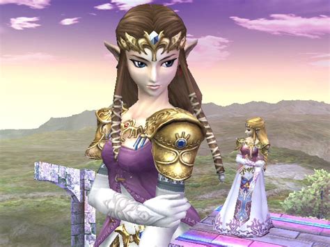 Giant And Tiny Zelda 12 Ssbb By Therealmegabustr On Deviantart