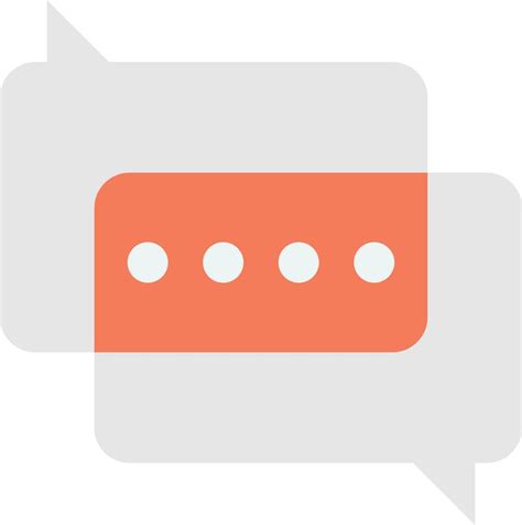 Message Boxes And Chats Illustration In Minimal Style 14868947 Vector Art At Vecteezy