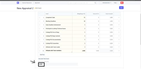 Appraisal Score Frappe Hr Frappe Forum