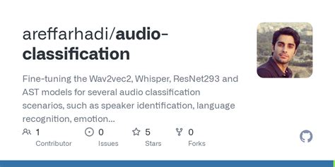 Github Areffarhadiaudio Classification Fine Tuning The Wav2vec2