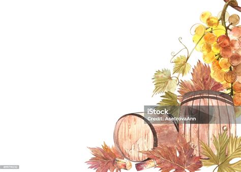 딸기 꽃과 익은 열매와 나뭇잎 딸기 부시 대통령의 밝은 구성 손으로 그린 수채화 그림 그림입니다 0명에 대한 스톡 벡터 아트 및