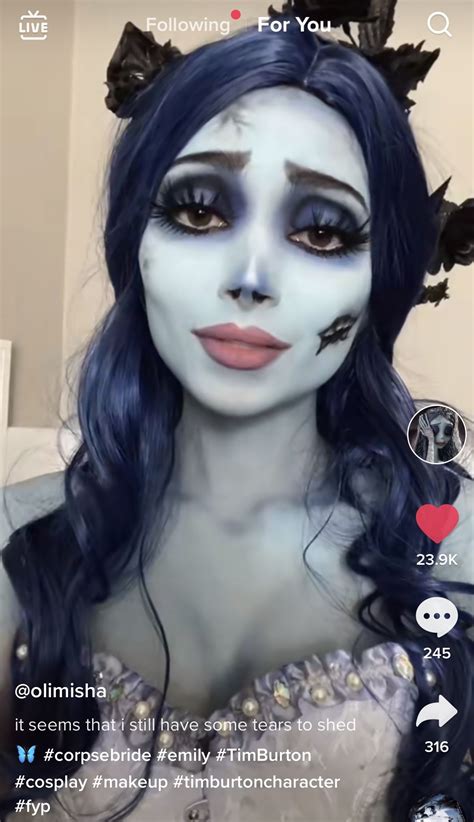 Ghost Bride Makeup