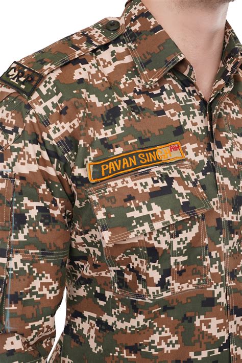 Crpf Combat Manipuri Pattern Uniform By Cool Touch Ajanta Osawal
