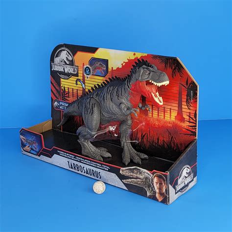 Mattel Jurassic World Primal Attack Tarbosaurus Ob Toys
