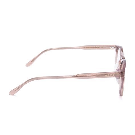 Sawyer Round Glasses Cafe Ole And Clear Blue Light Technology Diff