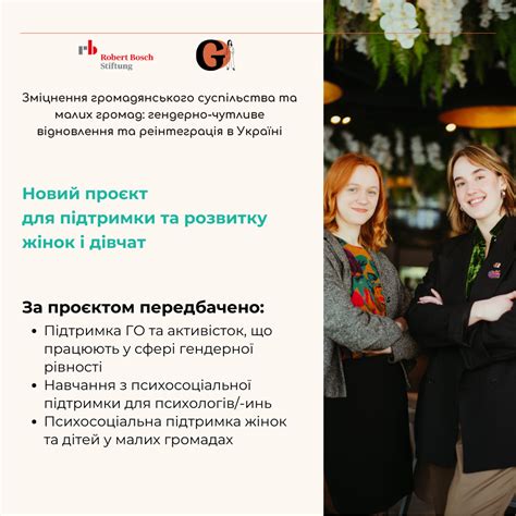 ПРОДОВЖЕНО Відбір 3 місцевих жіночих НУО для участі у проєкті «Зміцнення громадянського