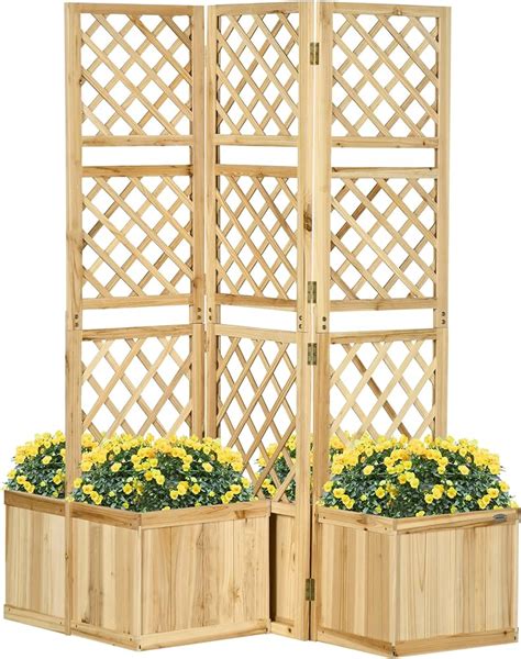 Planter Trellis Garden Divider