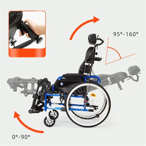 Tilt In Space Manual Wheelchair Personalized Comfort And Optimal