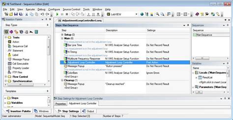 Ni Vms For Ni Teststand Adjustment Loop Controller Utility Ni Video Measurement Suite Help